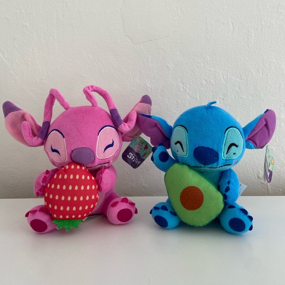 Disney | Toys | Stitch Angel Plushy Bundle | Poshmark